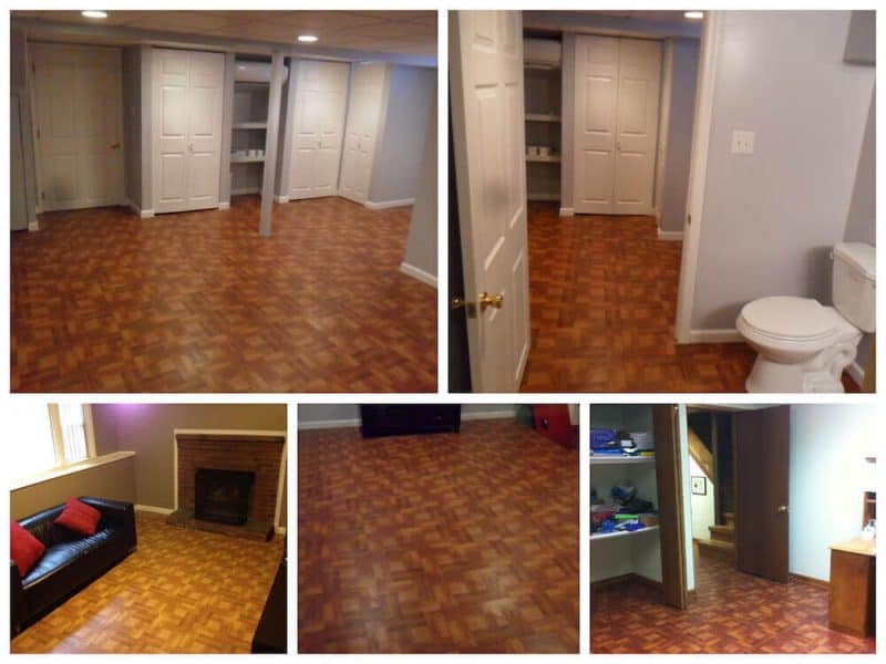 Basement Flooring Pictures - ModuTile - Made in USA