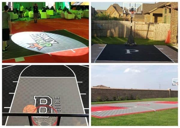 Backyard Basketball Court Flooring | Outdoor Sport Tiles