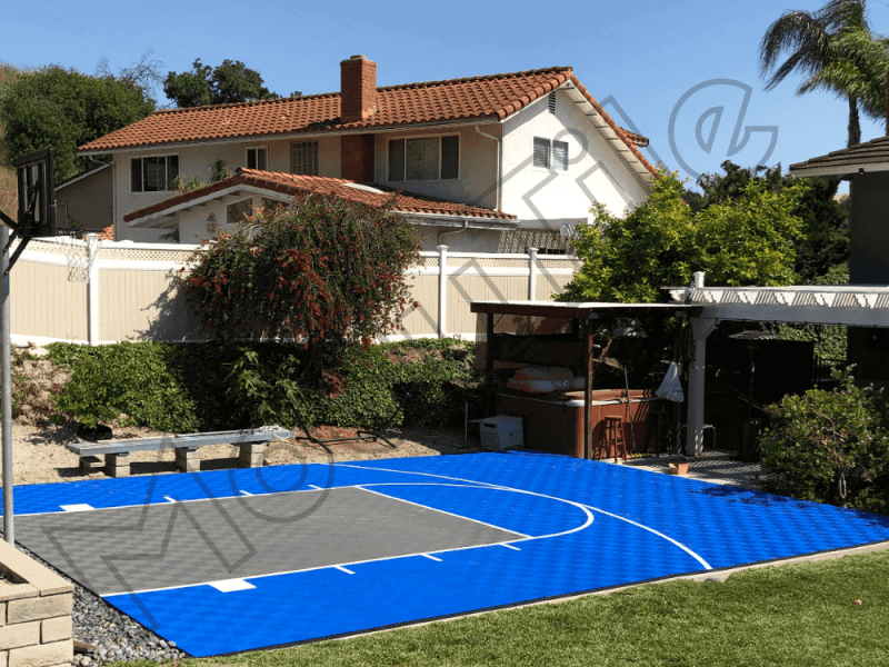 Backyard Basketball Court Ideas - ModuTile Sport Picture Gallery