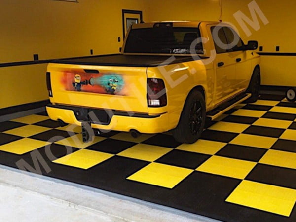 Garage Floor Gallery - Pictures and Design Options | ModuTile