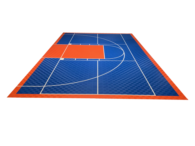 Multi-Sport Pickleball/Basketball Court Flooring, Kit, 30x50