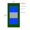 Multi-Sport Pickleball/Basketball Court Flooring, Kit, 30x50